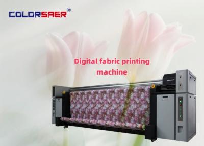 China 3.2m Digital Fabric Printer with Heater - CMYK Sublimation Ink for sale