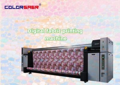 China SAER 3.2m Digital Fabric Printer with 8 Epson Heads CMYK for sale