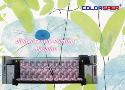 China Epson Head Digital Fabric Printer 3.2m Width CMYK Sublimation for sale