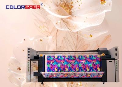 China Wide Format I3200 Digital Cotton  and Polyester Textile Printing Machine with Sublimation and Pigment ink for sale