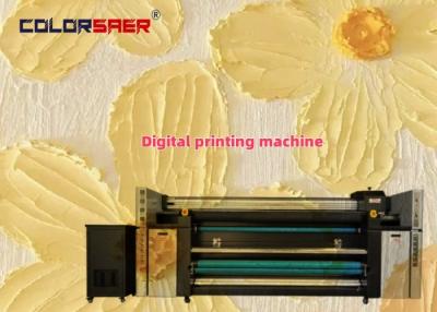 China Stable Operation Dye Textile 2m Sublimation Printer 4 Heads Polyester and Cotton Printing Machine for sale