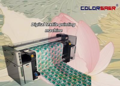 China Color SAER 4 colors & 8 colors Textile printing system digital roll to roll fabric plotter for cotton & polyester for sale