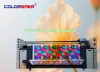 China Directly Printing Digital Textile Printer with 3 Epson i3200 Print Heads 2200mm Max Width and 6kw Heater Power for sale