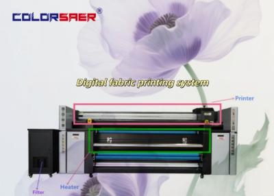 China Shanghai SAER Digital Textile Printer Wide Format Cotton & Polyester Fabric Printer Direct to Fabric Large Format Plotter for sale