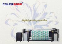 China Factory Whole Sale 4pcs / 8pc  I3200 Head Digital Cotton and Polyester Fabric Printer with Sublimation & Pigment ink for sale