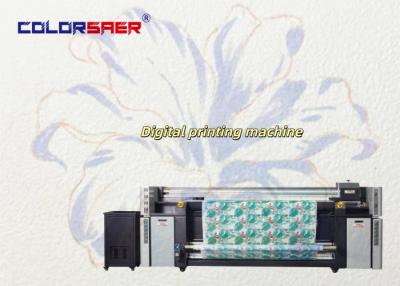 China Factory Whole Sale 4pcs / 8pc  I3200 Head Digital Cotton and Polyester Fabric Printer with Sublimation & Pigment ink for sale