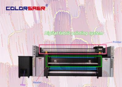 China COLOR SAER Factory Whole Sale Direct Printing on Fabric Digital Textile Printing Machine for sale