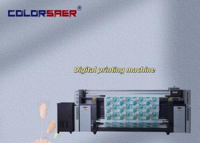 China SAER brand new digital fabric printing system with 4 pcs or 8 pcs i3200 print head for cotton and polyester fabric for sale