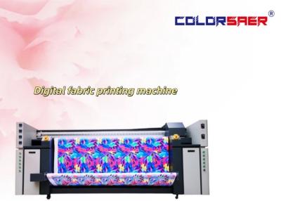 China SAER COLOR brand new 4 color or 8 color Textile printer with heater whole set system for cotton and polyester fabric for sale