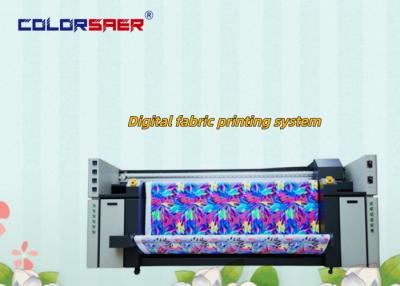 China SAER High Quality Multifunctional 4 color or 8 color Textile plotter with heater whole set system with pigment ink or sublimation ink for sale