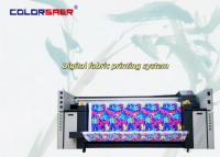 China Large format CMYK or CMYKGRBK Textile printing system for polyester or cotton fabric with sublimation ink or pigment ink for sale
