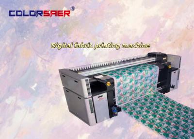China SAER Brand New 2000mm Printing Width Sublimation Printing Machine with Epson i3200 Print Heads and Automatic Roll to Roll Textile Printing System for sale