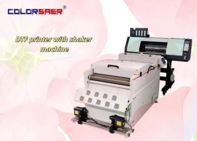 China DTF Printer 60cm A3 PET Film Printer T-shirt DTF Printing Machine With Shaking Powder Machine for sale