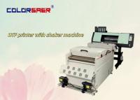 China 2 or 4 Print Head Digital SAER DTF Printer 60cm /A3 Size PET Film Offset T-shirt DTF Printing Machine With Shaker Powder Machine for sale