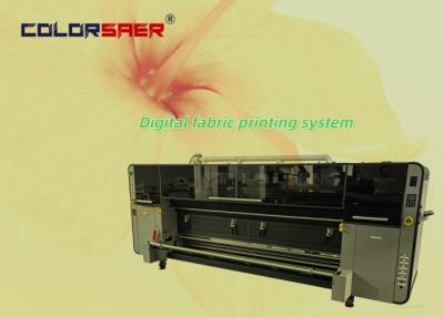 China SAER Intelligent Control Reduced Noise Negtive Pressure System Textile Printing System With KJ4B-QL Print Head for sale