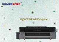 China Large Size Industrial Printheads Digital Textile Printer With High Volume Output For Cotton And Polyester Fabric for sale