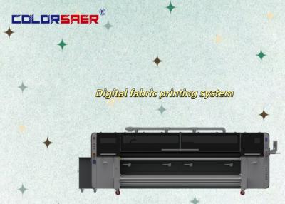 China Large Size Industrial Printheads Digital Textile Printer With High Volume Output For Cotton And Polyester Fabric for sale