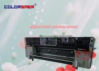 China SAER Company New Model CSR3200 Pro Large Format Textile Printing Machine With KJ4B-QL 4 pcs Heads for Sublimation Printing for sale
