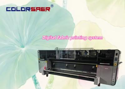 China SAER Hot Sell 4 Heads Large Format 3.2m Printwidth Fast Speed Textile Printing Sublimation Plotter for sale