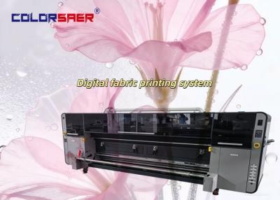 China 4 pcs & 8 pcs i3200 Print Head Large Format Roll to Roll and Directly Out Polyester & Cotton Textile Printing Made in China for sale