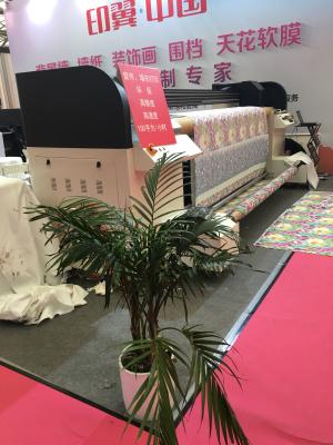 China Large Size High Resolution Flag Printing Machine Automatic Take - Up And Feed for sale