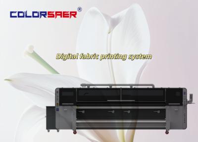 China Professional Large Format 3200mm Roll to Roll Automatic Digital Fabric Printer with Dual CMYK Color for Polyester Fabric for sale