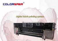 China SAER COLOR  Wholesale the Best Sublimation Printer 3.2m Width Digital Textile Printer with 4& 8heads I3200 for sale