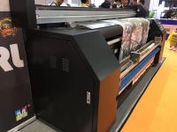 China Direct Sublimation Textile / Fabric Flag Printing Machine With Epson DX5 Heads for sale