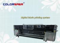 China SAER Roll to Roll  Fabric Printing System Automatic Digital Inkjet Textile Printer with Water-based Ink for sale