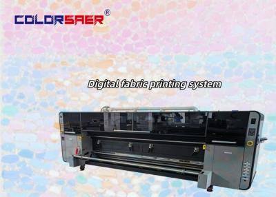China New Automatic Roll to Roll Digital Fabric Printing System Polyester & Cotton Textile Plotter with KJ4B-QL Print Head for sale