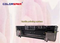 China Imprimante 4 or 8 colors Digital fabric roll to roll printer with fixation heater unit all-in-one printing system for sale
