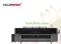 China High Speed Digital Fabric Printing System CMYK Textile Printer With Fixation Heater Unit All-in-one machine for sale