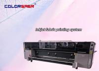 China SAER COLOR Long Service Life Digital Large Format 3200mm Printing Width Automatic Roll to Roll Fabric Printing Machine for sale