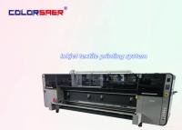 China SAER COLOR Long Service Life Digital Large Format 3200mm Printing Width Automatic Roll to Roll Fabric Printing Machine for sale