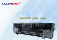 China Hot Selling Large Format Digital Inkjet Printer for Textile Direct to Fabric Printer with 4 pcs Industrial KJ4B-QL Print Head for sale