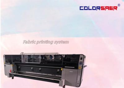 China Long Service Life SAER CSR3200 Digital Fabric Plotter with 4 pcs I3200 A1 Print Head and 3200mm Printing Width for sale
