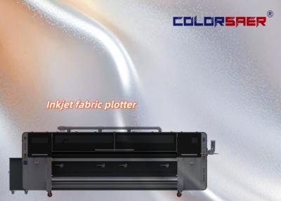 China Multi-Color Fabric Printing Machine SAER CSR3200 Large Format Textile Printing System for Polyester & Cotton Materials for sale