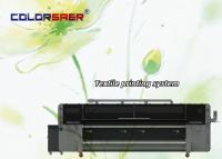 China Industrial Digital Fabric Printing Machine with 3200mm Printing Width and 4 I3200 Print Heads for Polyester & Cotton Materials for sale