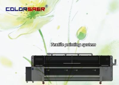 China Industrial Digital Fabric Printing Machine with 3200mm Printing Width and 4 I3200 Print Heads for Polyester & Cotton Materials for sale