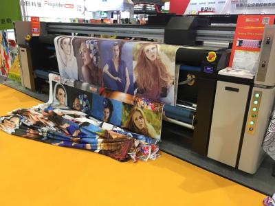 China Cmyk Inkjet Textile Printing Machine Low Consumption For Led - Box Fabric for sale