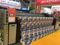 China 3 Epson Head Sublimation Digital Printing Machine For Fabric Continuous Ink Supply for sale