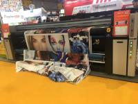 China Automatic Dye Sublimation Printer / Epson Head Fabric Direct Printing Machine for sale