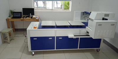 China Automatic Ricoh Digital T Shirt Printing Machine T Shirt Flatbed Printer for sale