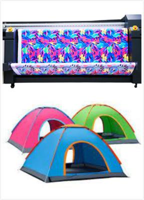 China Large Format Pop Up Mirror Flag Printing Machine Digital Fabric Printers for sale