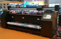 China 3.2m Width No Pinch Roller Fabric Inkjet Printer For Dye Sublimation Silk Cotton Polyester for sale