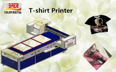 China Stable High Efficiency T Shirt Printing Machine With 8 Ricoh GH2220 Print Heads for sale