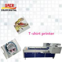 China Reliable Digital Tee Shirt Printing Machine Flatbed Printer 1 Year Warranty for sale