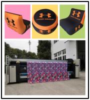 China 360 * 1080dpi Digital Sublimation Printing Machine For Advertising Flags / Banners for sale