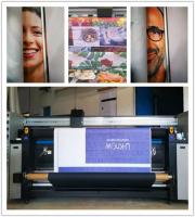 China Double Epson DX5 Large Format Textile Printing Machine Roll To Roll Type for sale