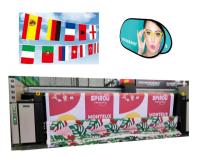 China 360 * 1800dpi Sublimation Flag Printing Machine For Advertising Flags / Banners for sale